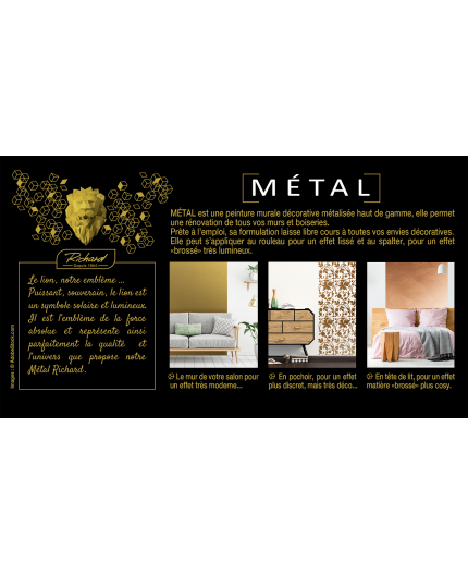 Peinture Métal - Gris Acier métallisé | colorants-pigments.fr