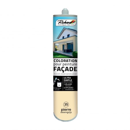 Colorant peinture ou crépis murs et façades - Extérieur | Colorants ...